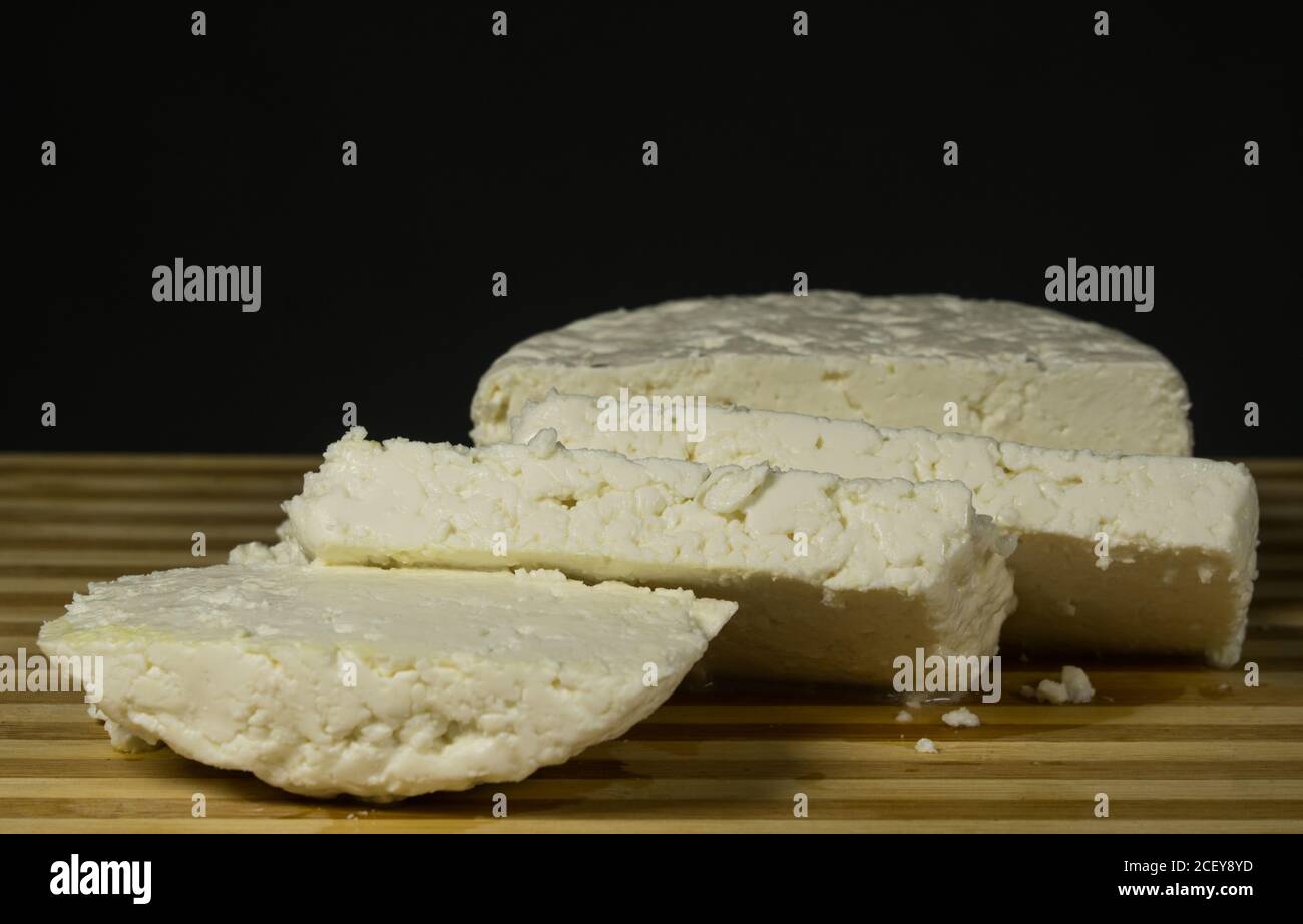 Italian soft cheese made from cow's milk Stock Photo - Alamy