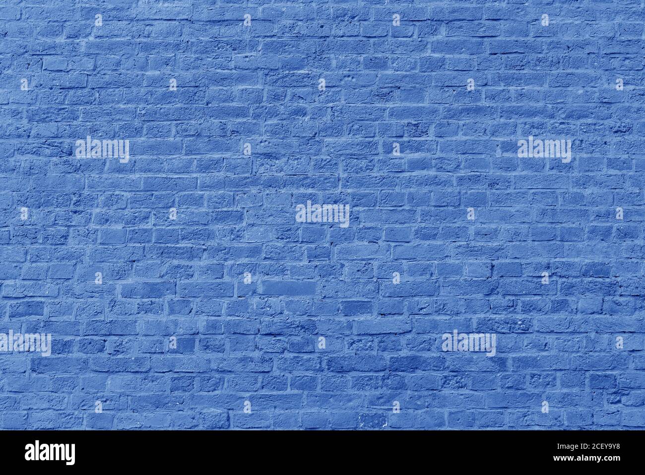 Blue brick building wall. Interior of a modern loft. Background for ...