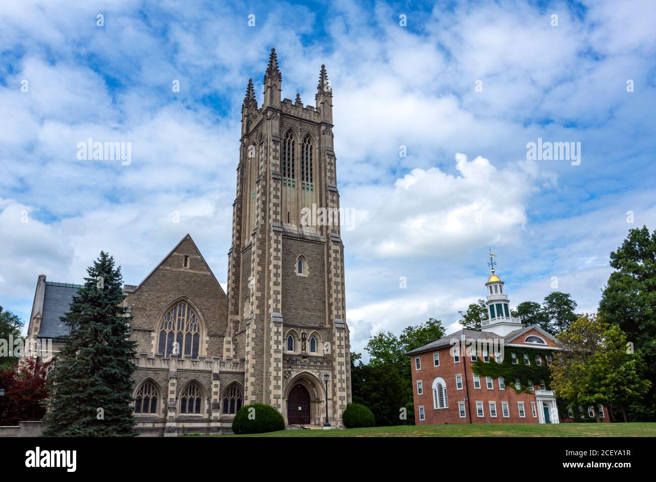 Thompson Memorial Chapel, Williamstown, Massachusetts, USA Stock Photo ...