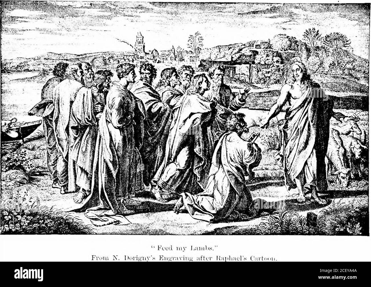 Jesus appeared to disciples Black and White Stock Photos & Images - Alamy