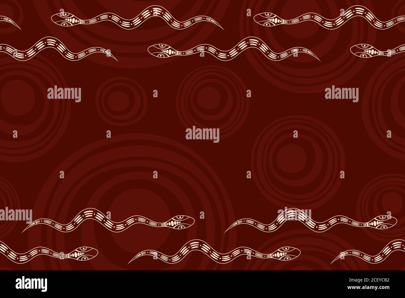 Aboriginal art snake hi-res stock photography and images - Alamy