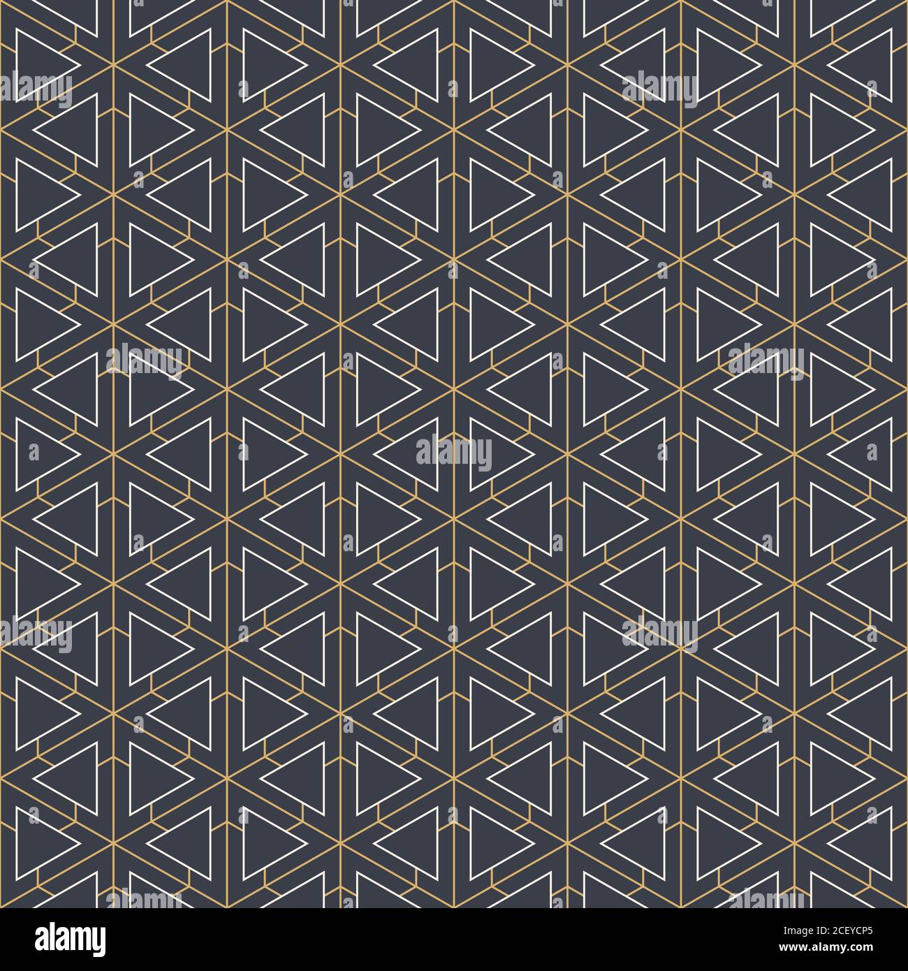 Abstract Seamless Pattern Modern Stylish Texture Linear Style Geometric Tiles With Triple