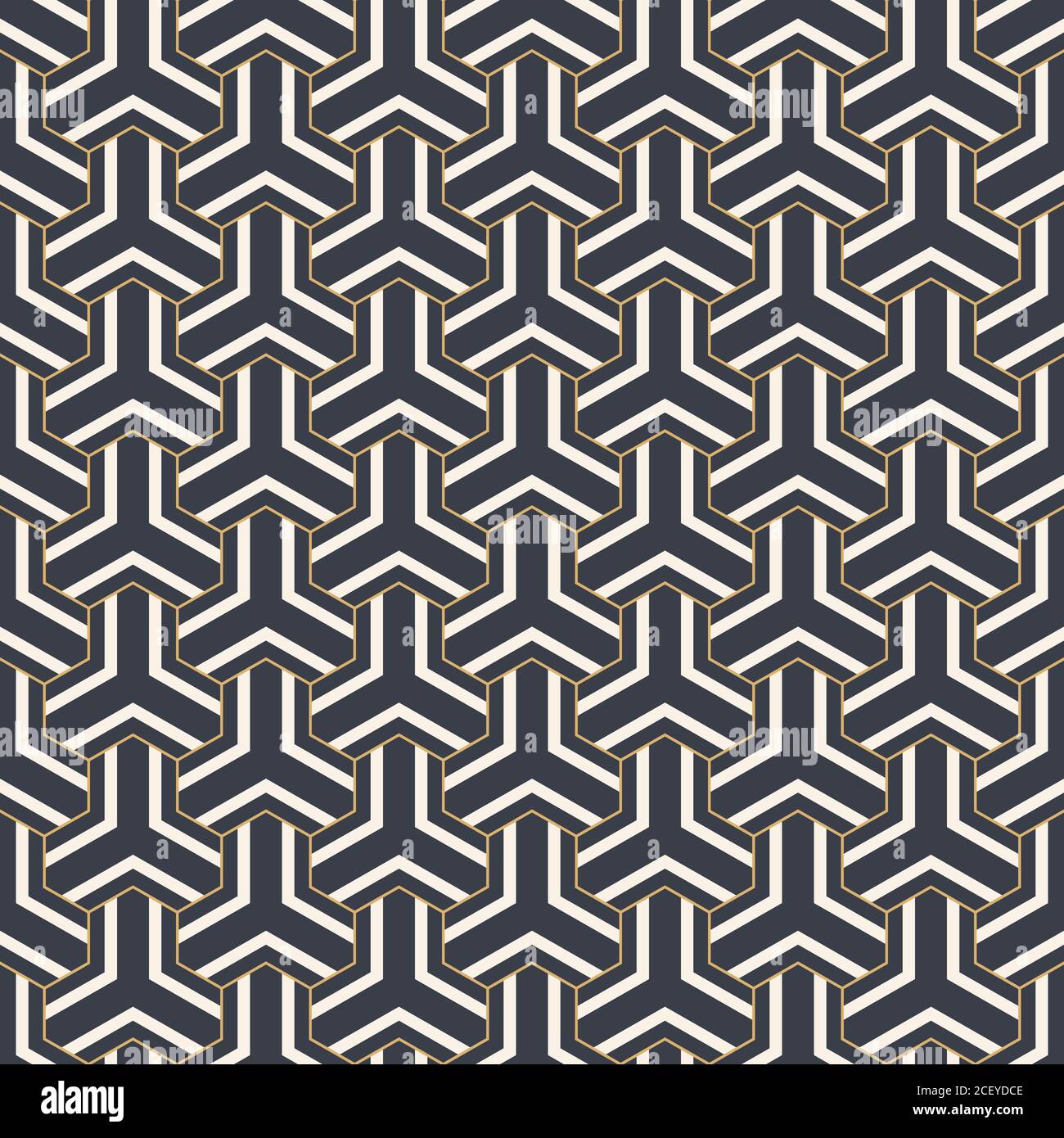 Abstract seamless pattern. Modern stylish texture. Striped linear ...