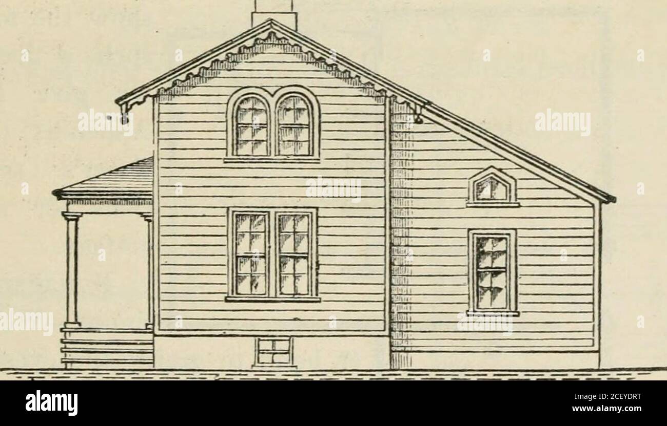 . The house: a manual of rural architecture: or, How to build country ...