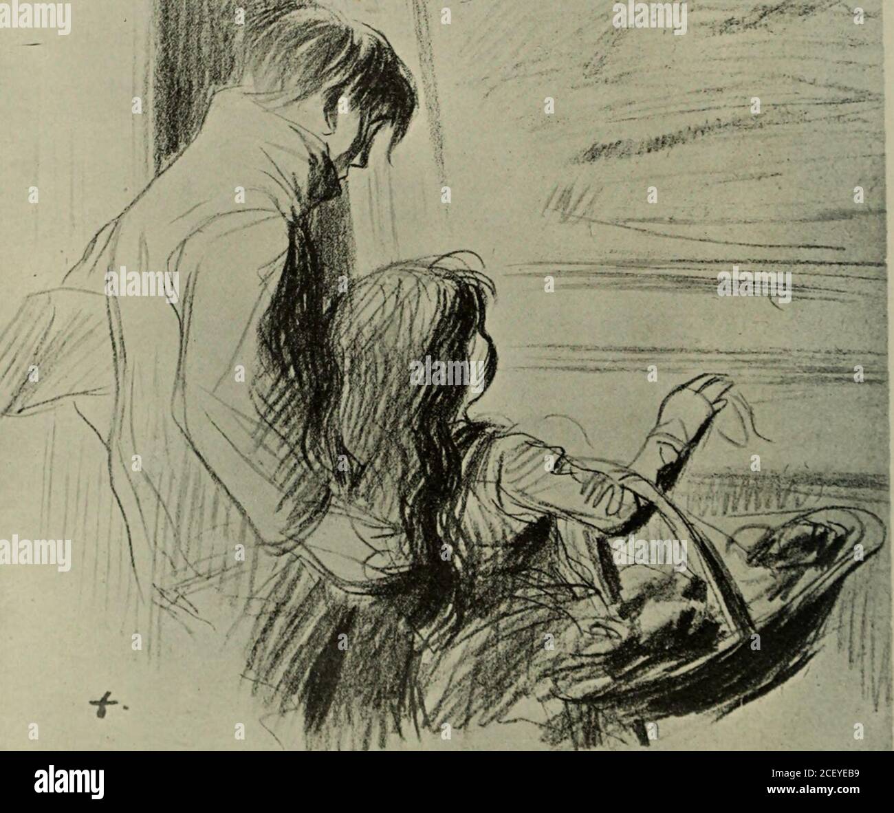 . International studio. AUX FOLIES BERGfeRES (LITHOGRAPH) BY J. L ...