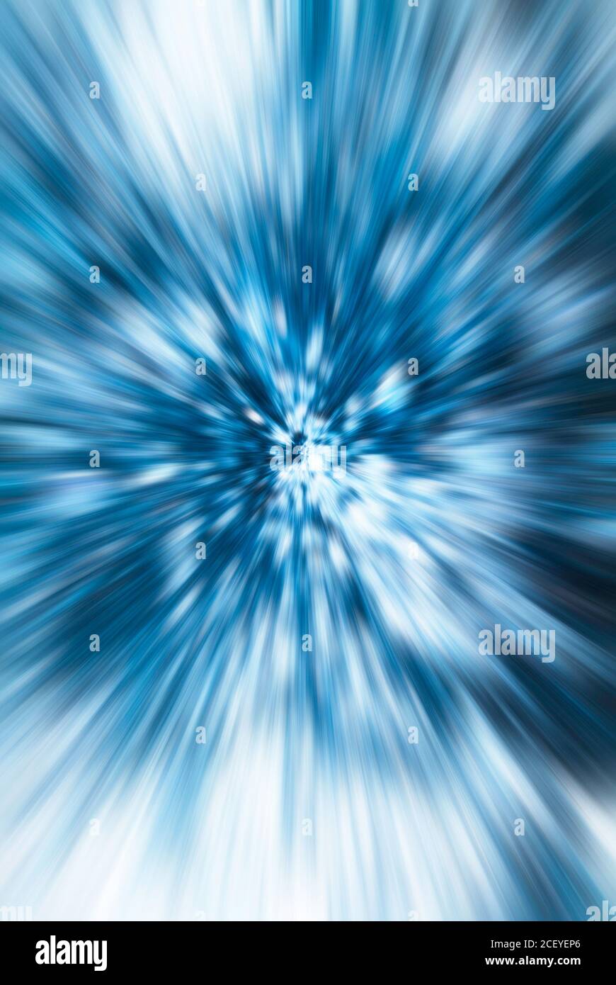 abstract blue radial blur motion background Stock Photo - Alamy