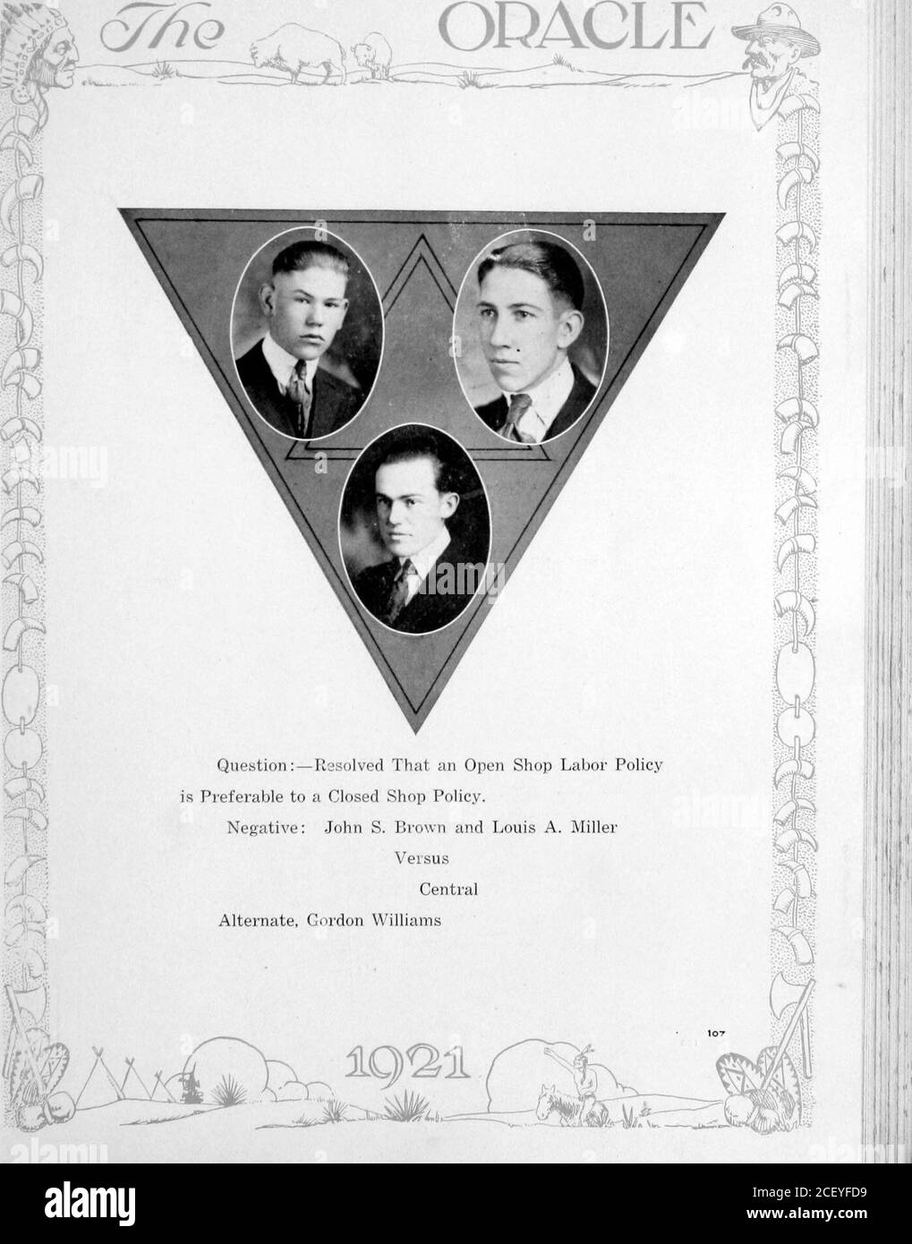 . Oracle, The. Officers of the Q P. Club First Term Pearl Mason ...