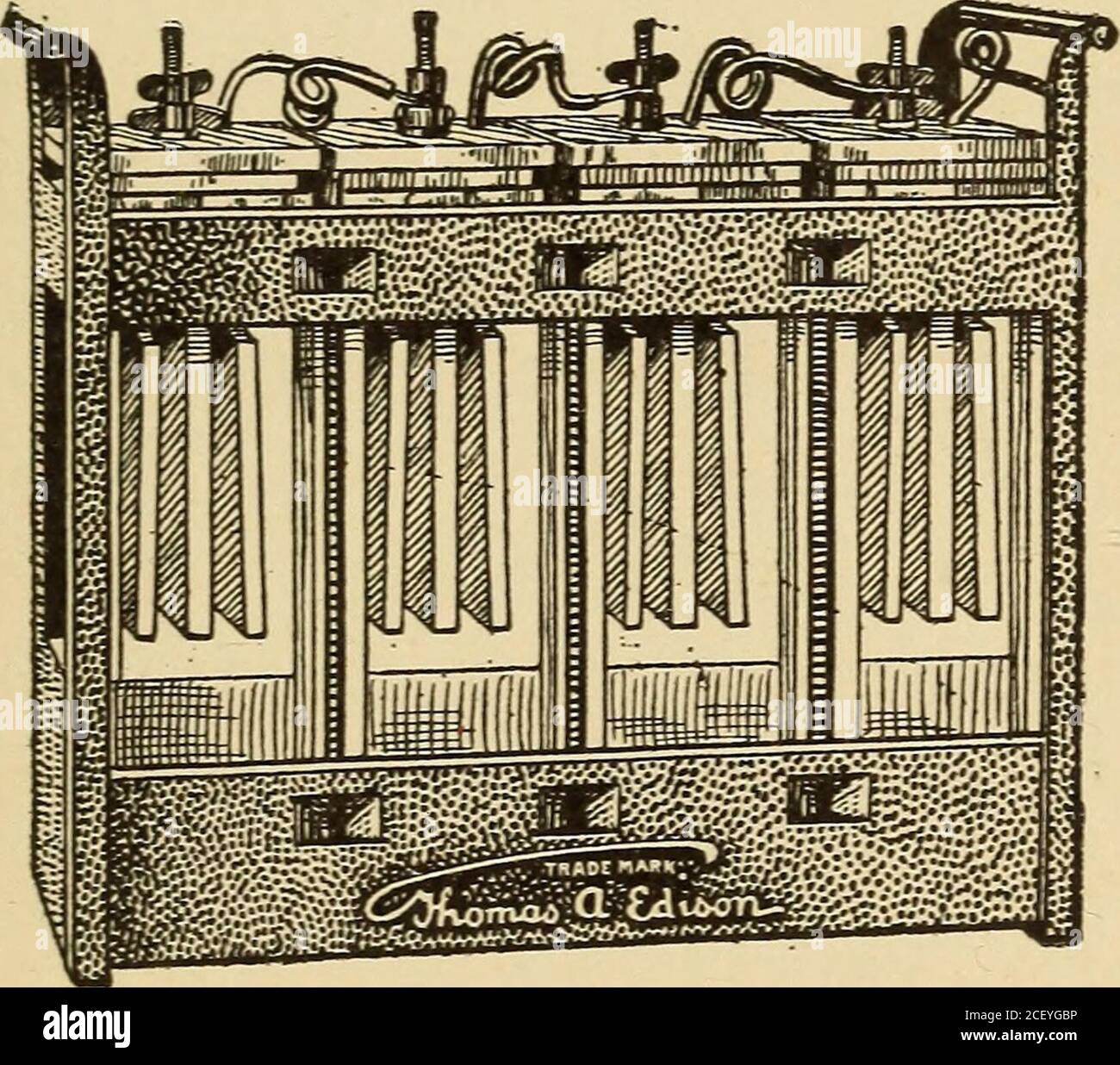 Thomas Edison Storage Battery