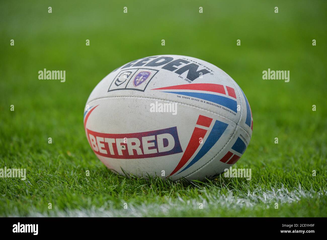 Rugby league ball steeden hi-res stock photography and images - Alamy