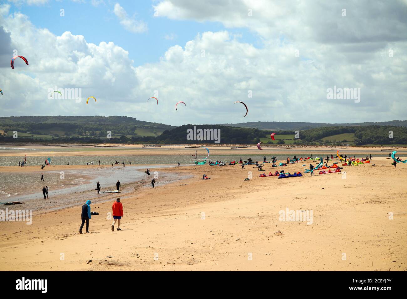 Exmouth beach view hi-res stock photography and images - Alamy