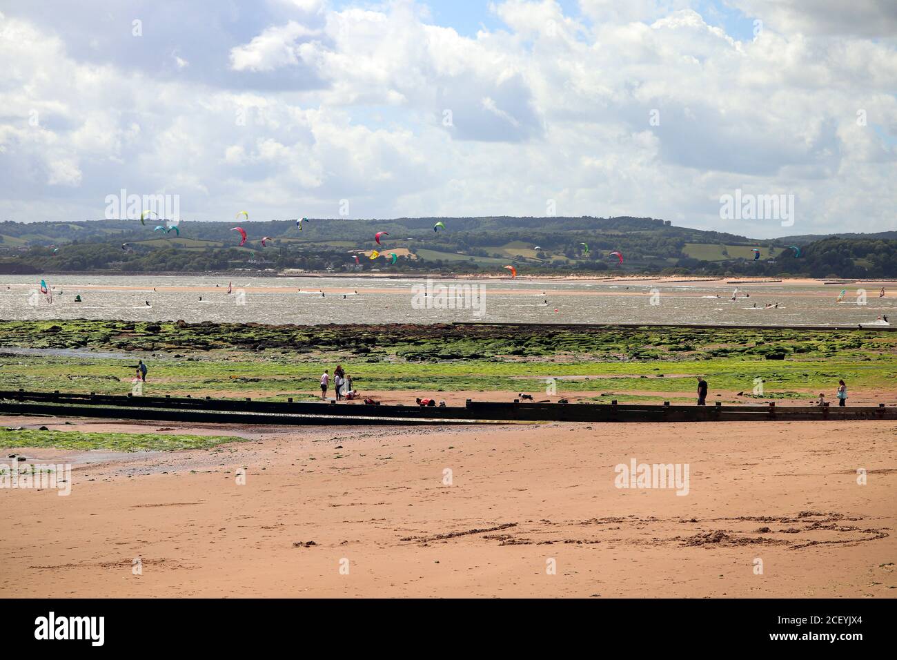 Exmouth Beach And Promenade High Resolution Stock Photography and ...