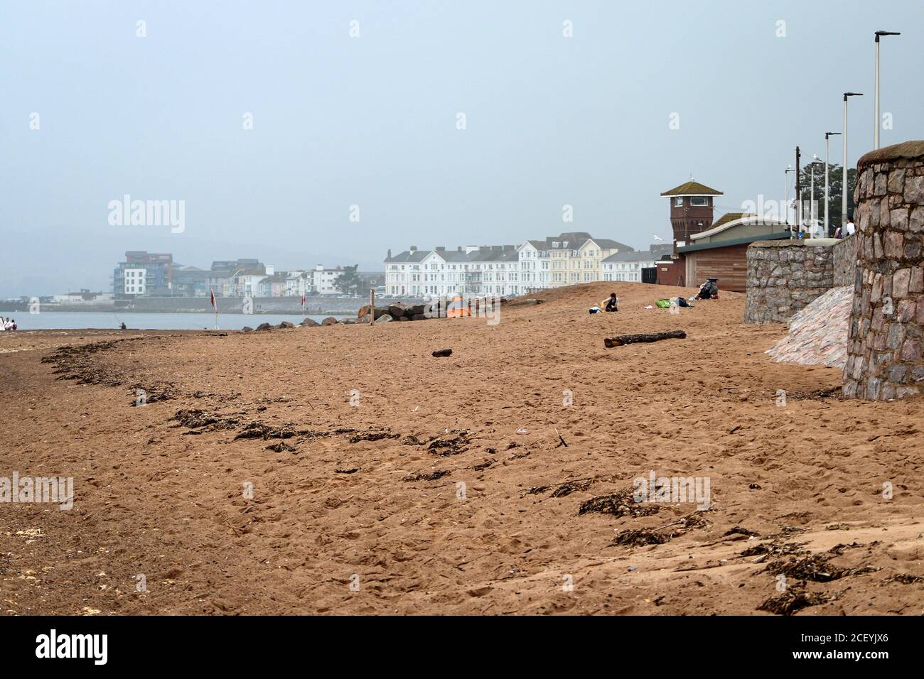 Exmouth beach and promenade hi-res stock photography and images - Alamy