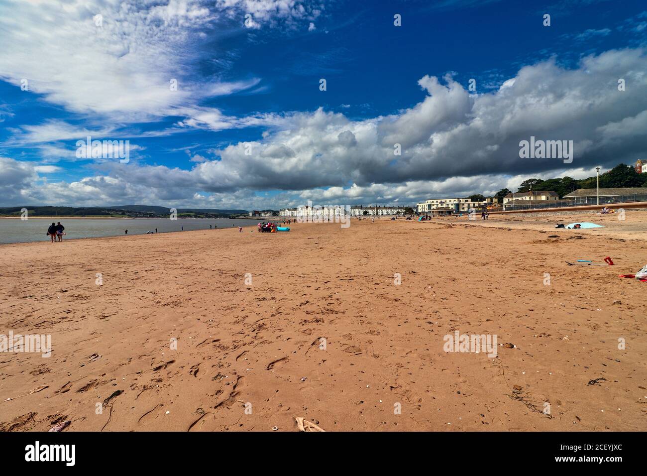Exmouth Beach And Promenade High Resolution Stock Photography and ...