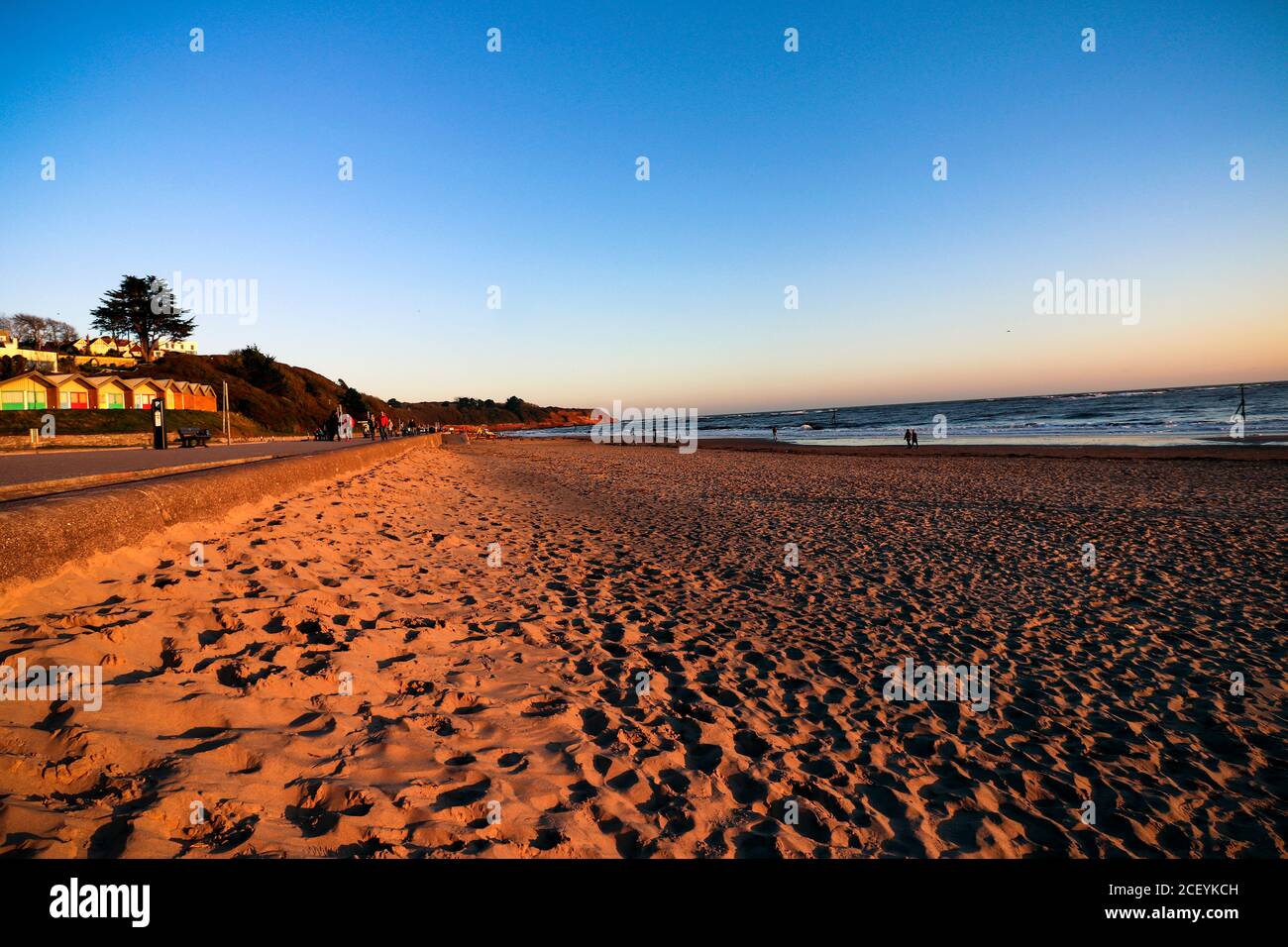 Exmouth Beach And Promenade High Resolution Stock Photography and ...