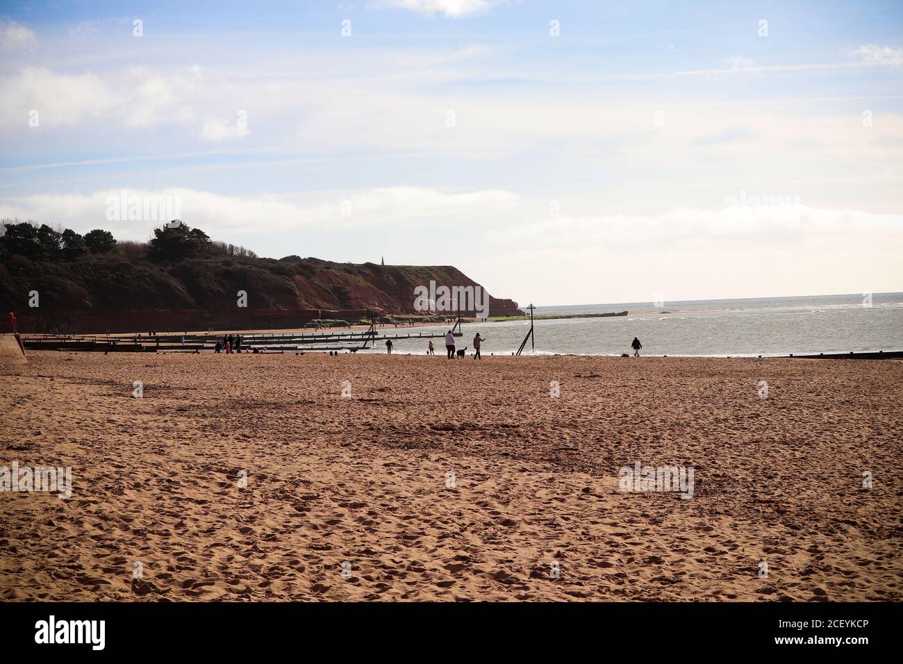 Exmouth Beach And Promenade High Resolution Stock Photography and ...