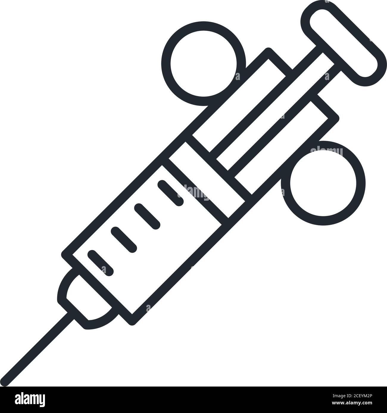 injection line style icon design of Medical care health and emergency ...