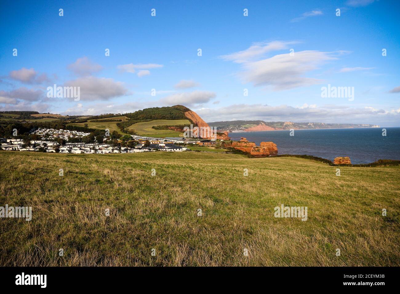 Ladram Bay, Devon Stock Photo - Alamy