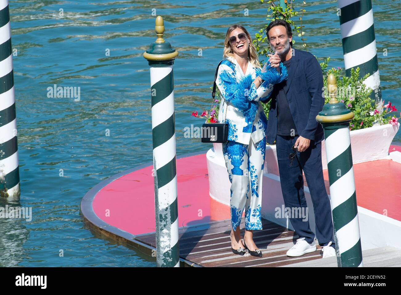 Anthony Delon and Sveva Alviti, 77th Venice Film Festival in Venice ...