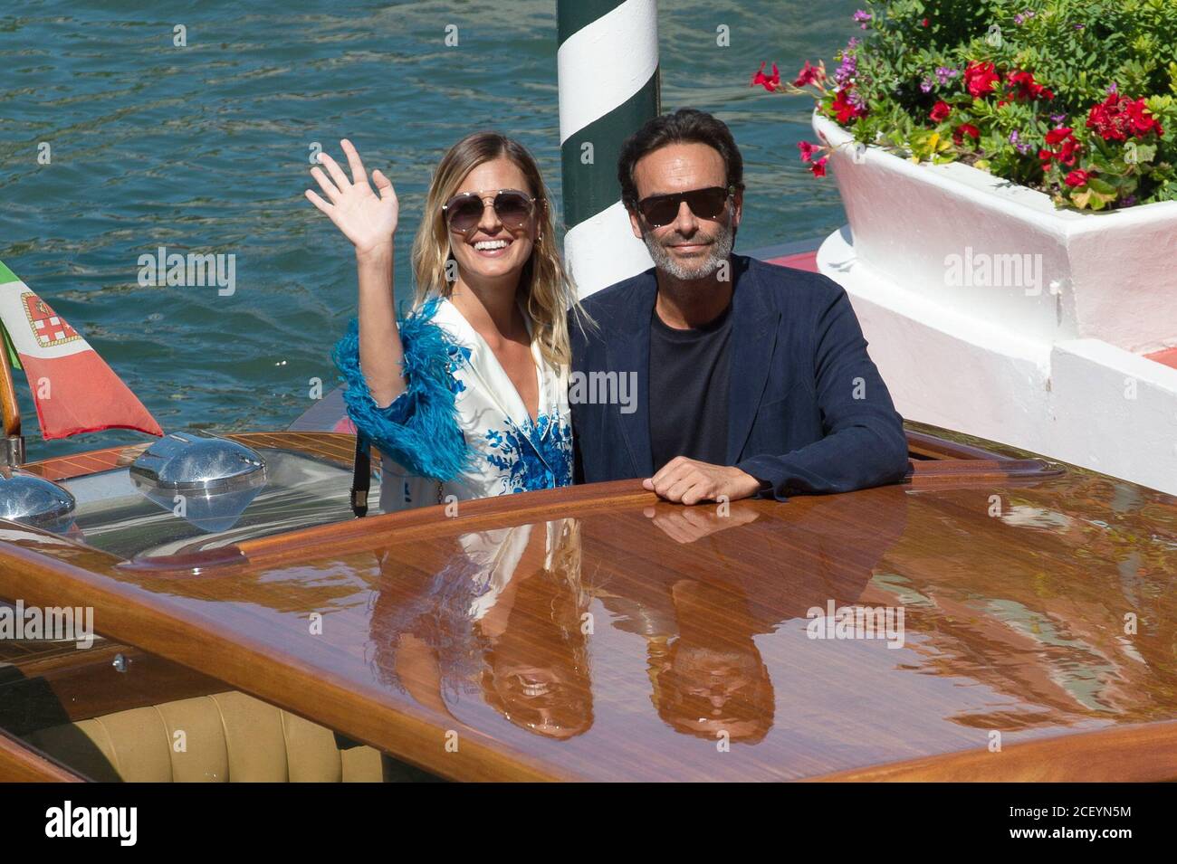 Anthony Delon and Sveva Alviti, 77th Venice Film Festival in Venice ...