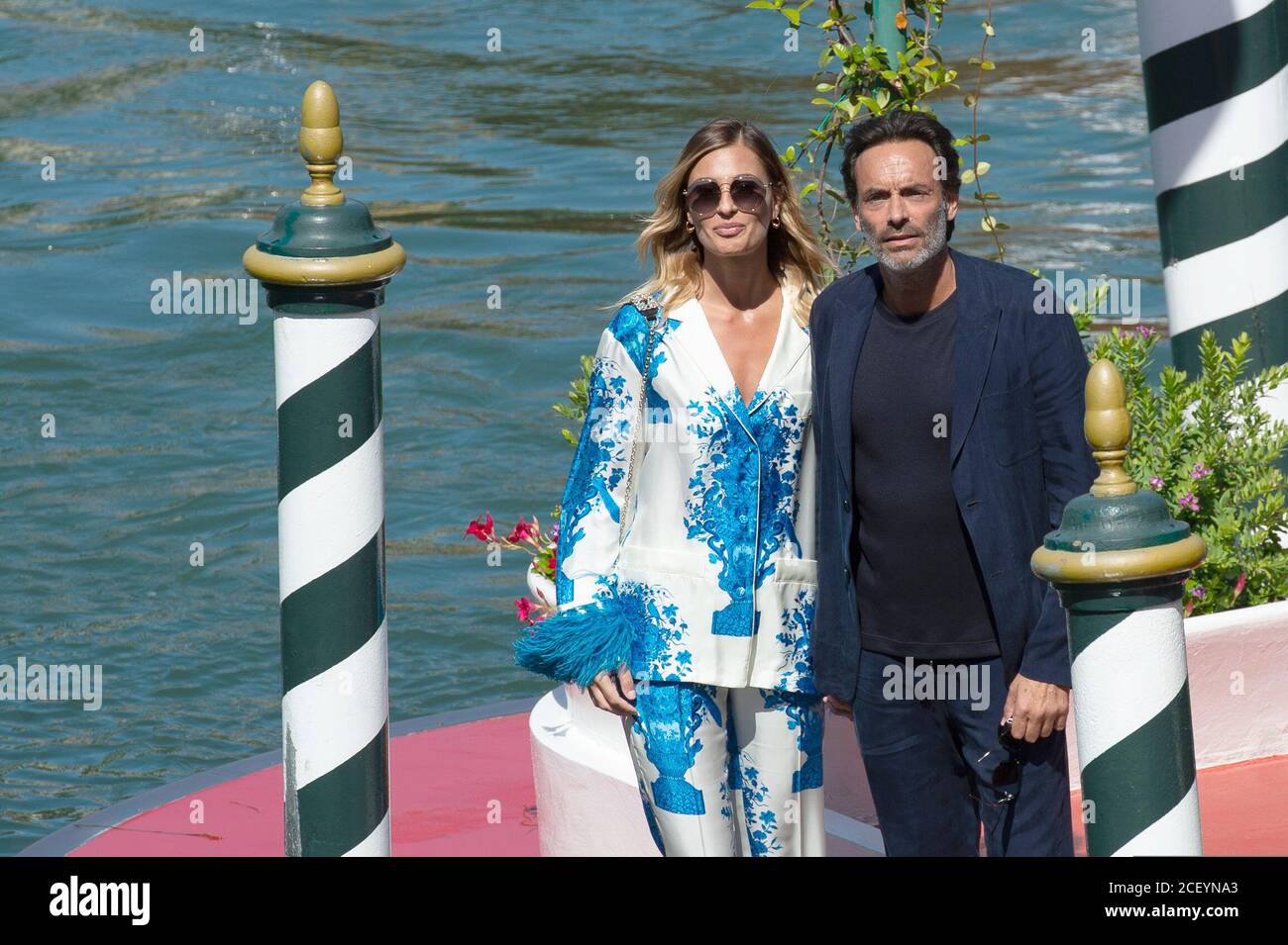 Anthony Delon and Sveva Alviti, 77th Venice Film Festival in Venice ...