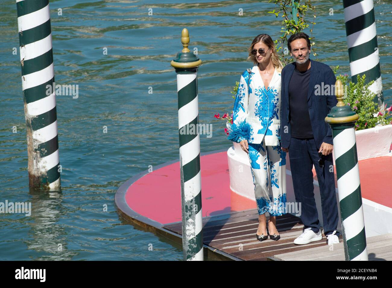 Anthony Delon and Sveva Alviti, 77th Venice Film Festival in Venice ...