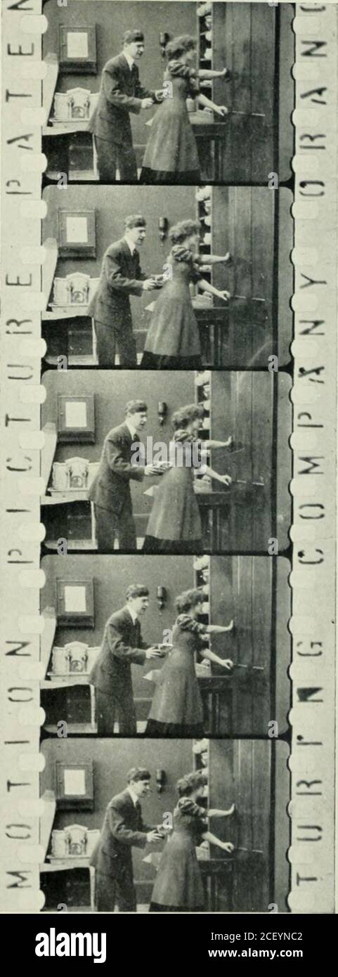 . Moving pictures : how they are made and worked. Edison Film made ...