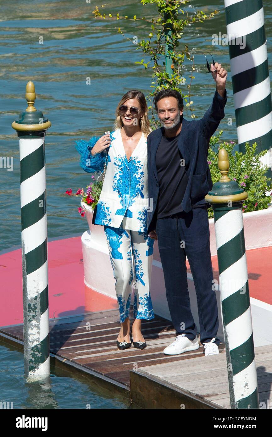 Anthony Delon and Sveva Alviti, 77th Venice Film Festival in Venice ...