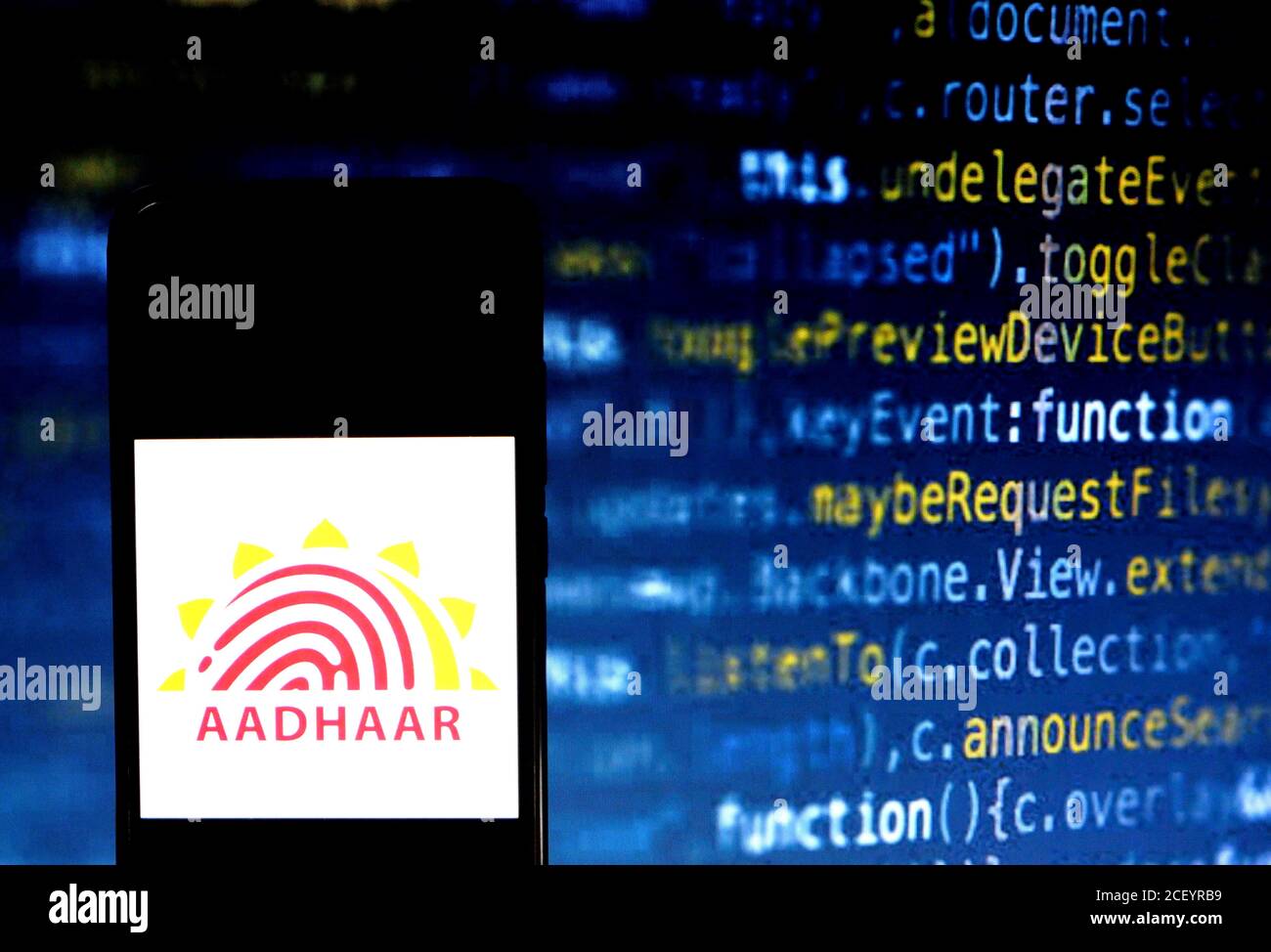 Aadhar logo hi-res stock photography and images - Alamy