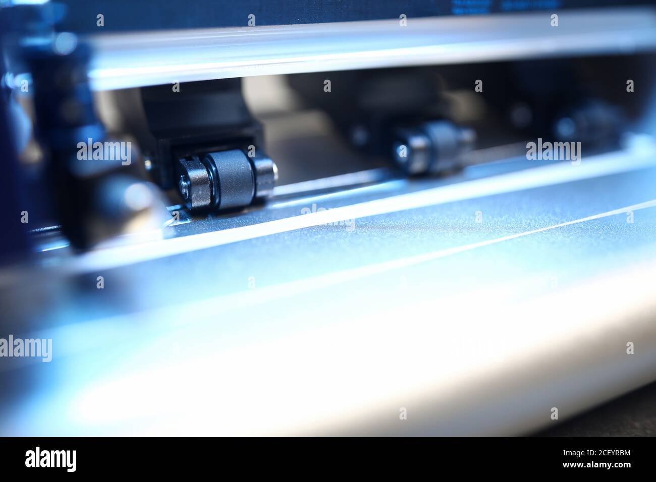 Metal apparatus for cutting paper and film Stock Photo - Alamy