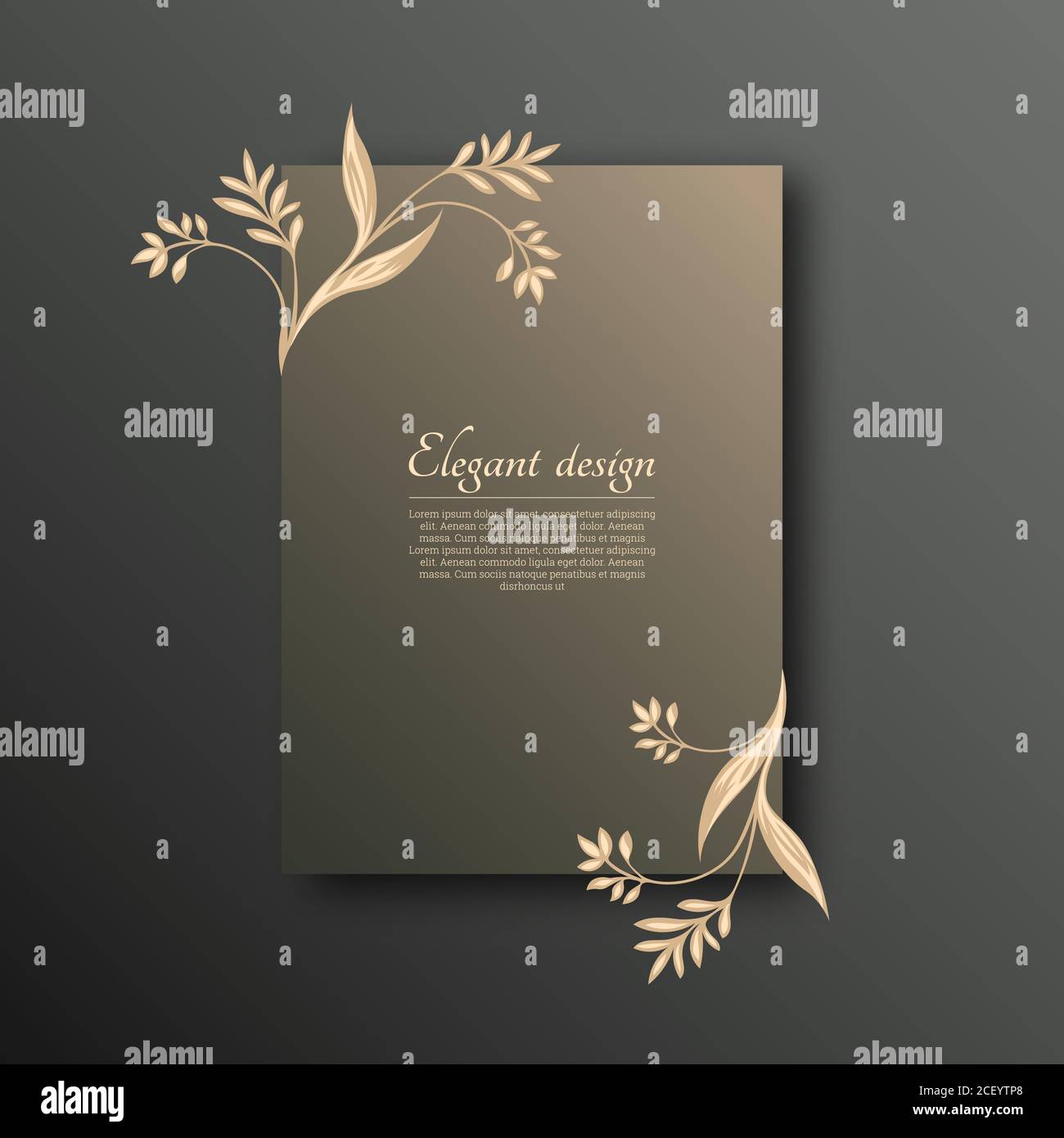 Premium floral illustration Stock Vector Images - Alamy