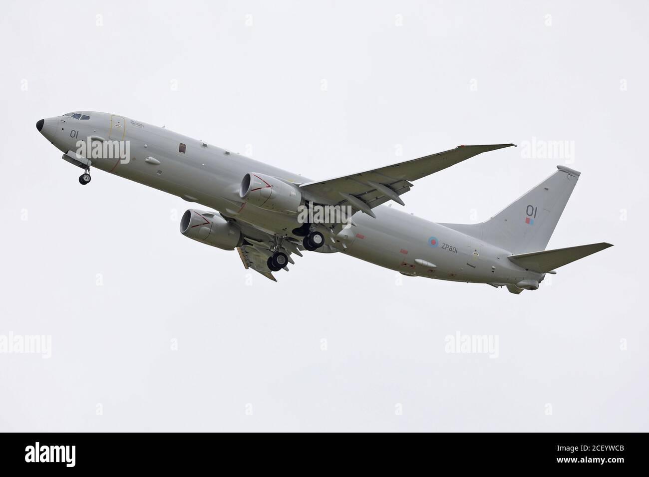 Raf boeing p8 poseidon lands hi-res stock photography and images - Alamy