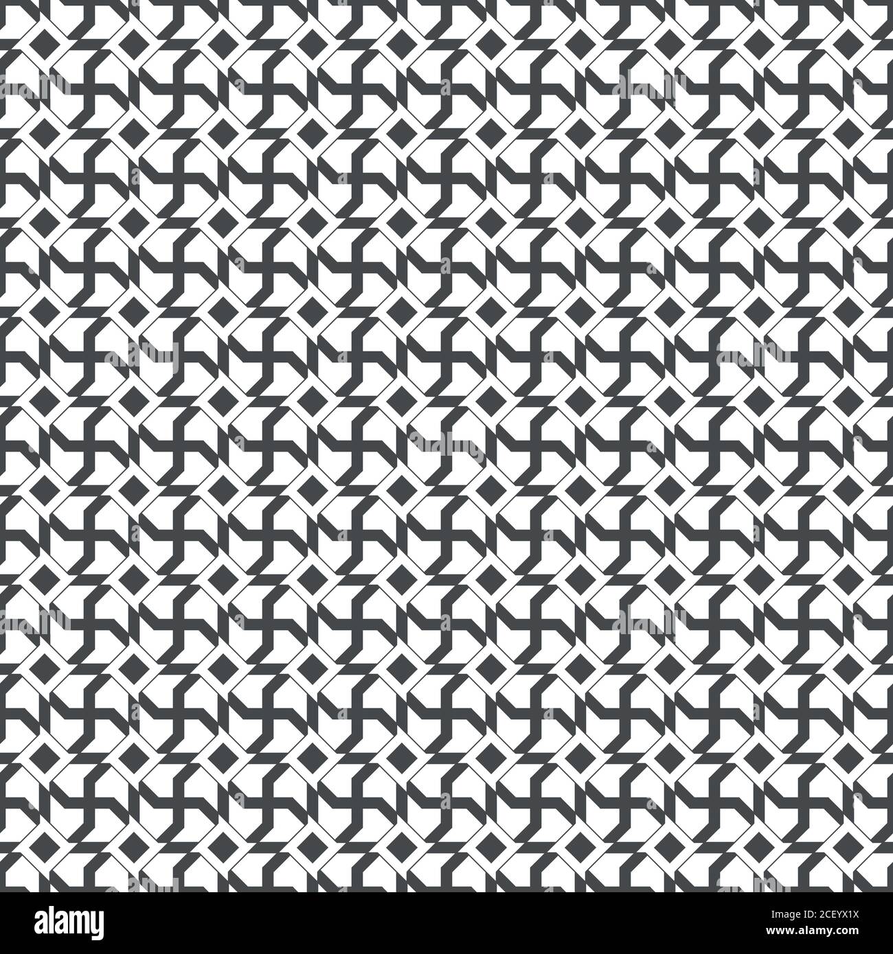 Seamless Pattern Stylish Abstract Geometric Background Modern Linear Texture With Thin Lines