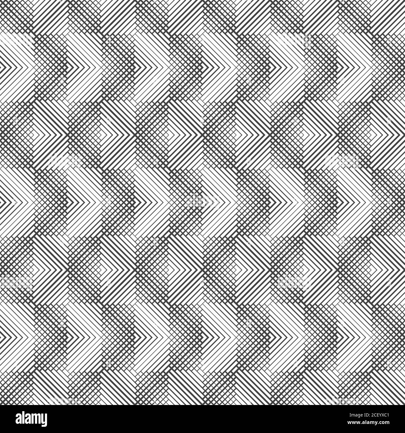 Vector seamless pattern. Infinitely repeating modern geometrical ...