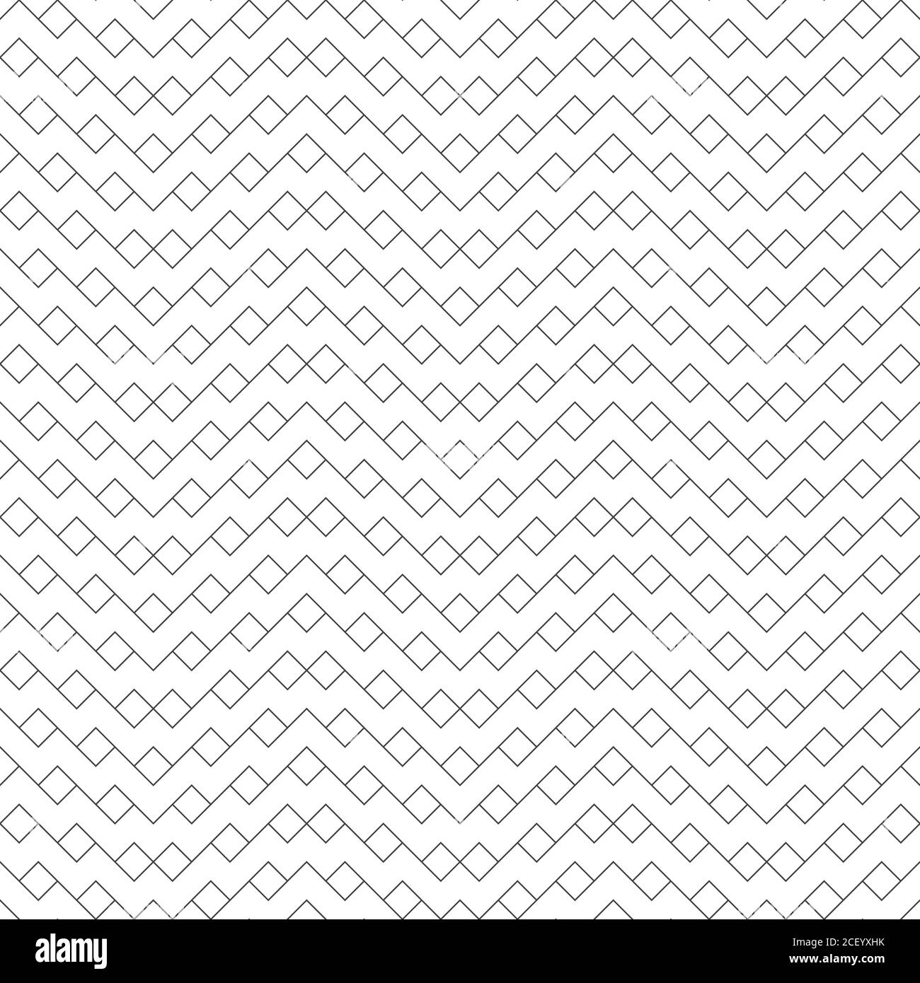 Seamless pattern. Modern stylish texture. Regularly repeating geometrical zigzag shapes with ...