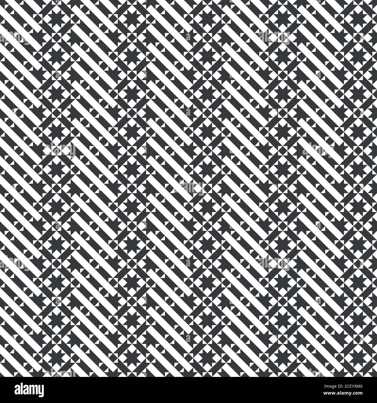 Vector seamless pattern. Repeating modern geometrical texture ...