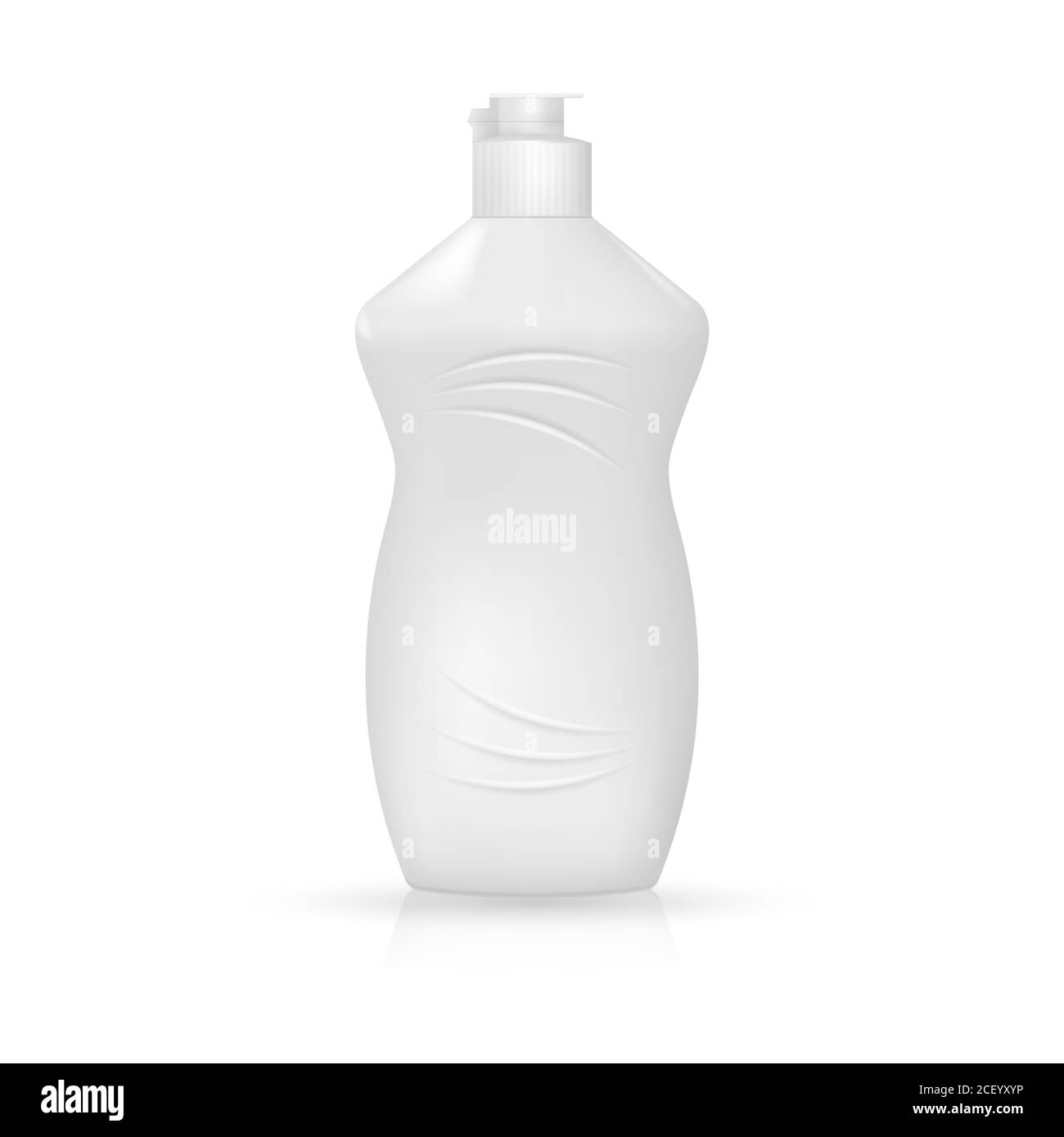 Washing up liquid bottle blank Stock Vector Images - Alamy