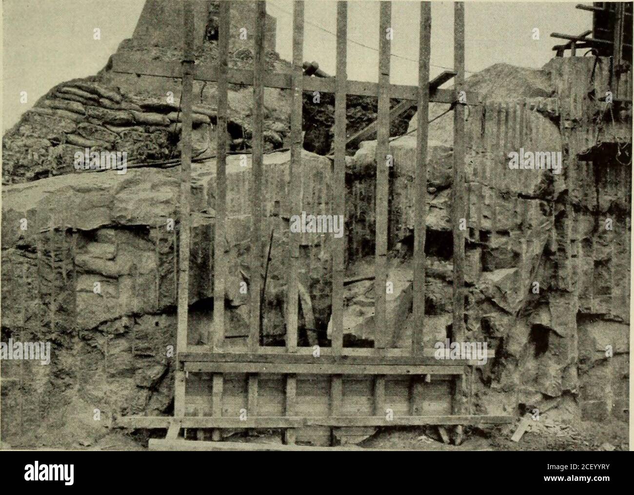 . Guide leaflet. in the bulkhead walls than in the rockfaces left ...