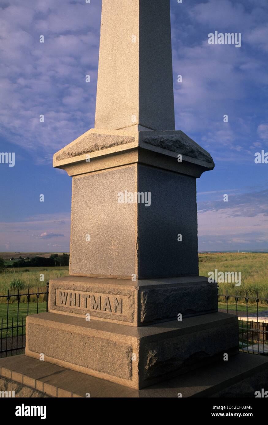 Whitman Memorial, Whitman Mission National Historic Site, Washington ...