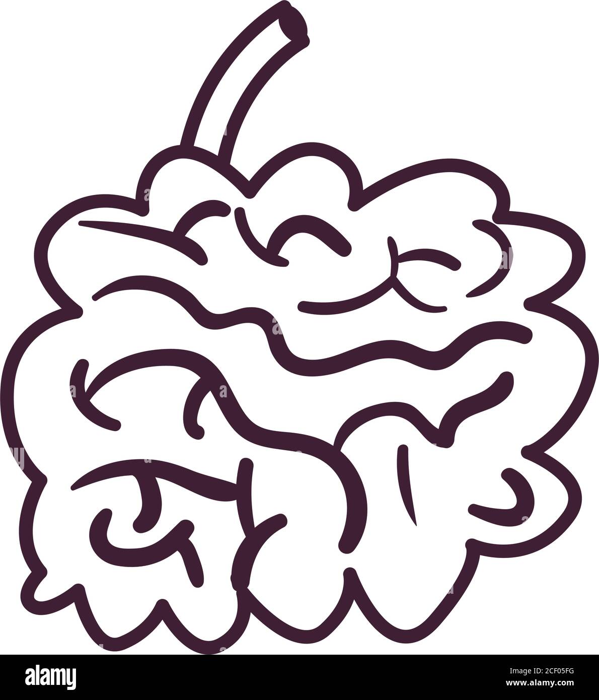 small intestine line style icon design, Human body person people health ...