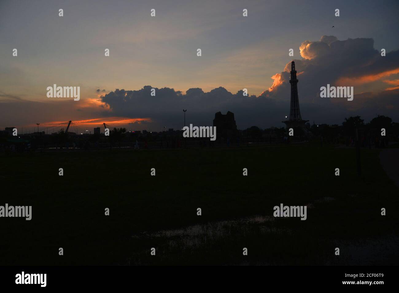 Lahore, Pakistan. 02nd Sep, 2020. A beautiful stunning view of dark ...