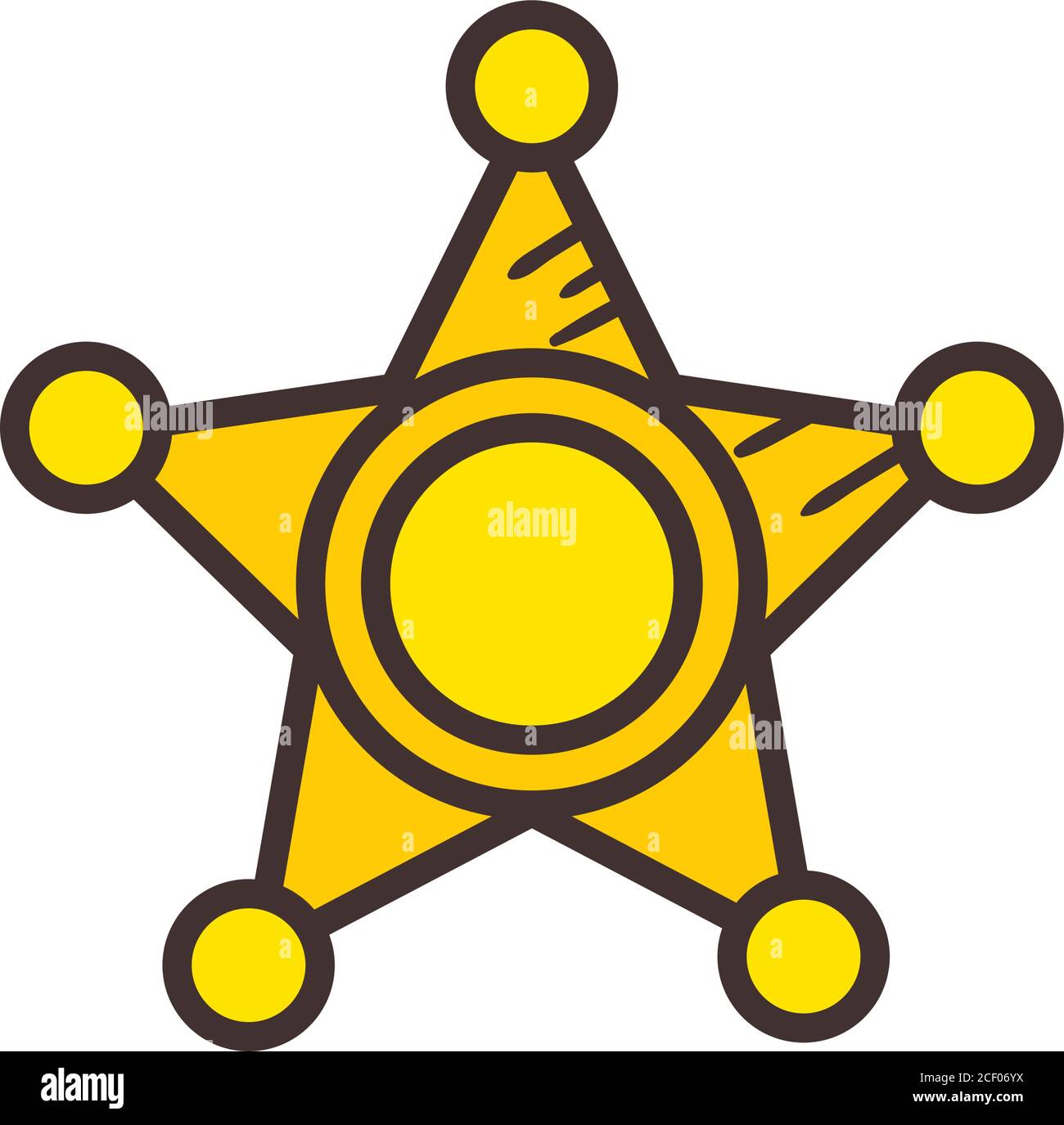 police star line and fill style icon design, Officer cop security law ...