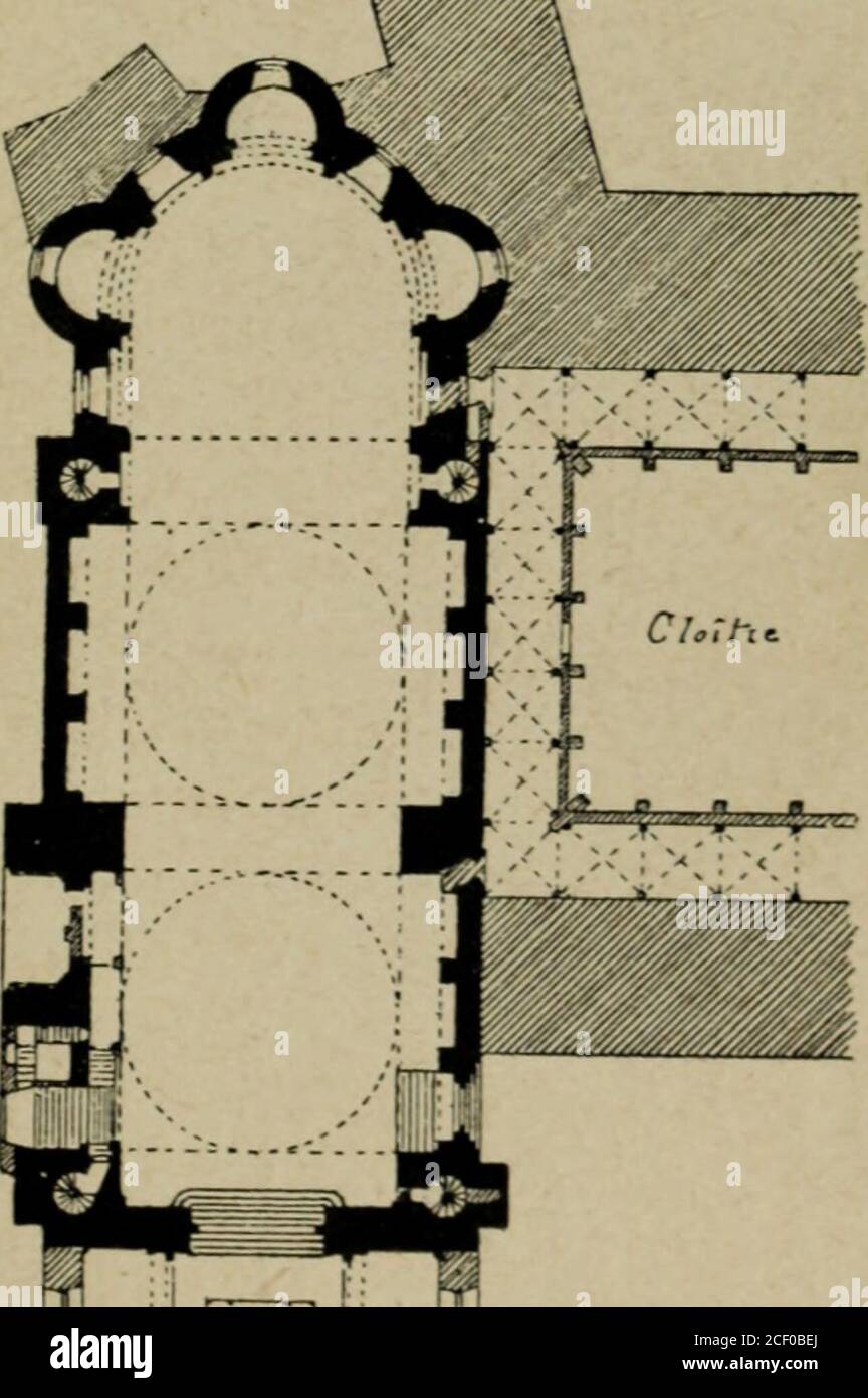 . L'architecture romane. raux de la croix grecque sont sup-primés et il ...