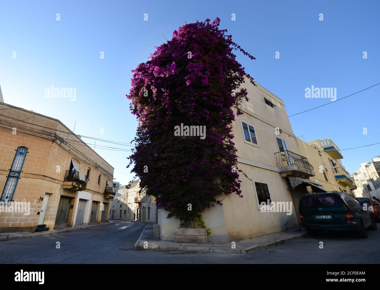 Driving through Ir-Rabat in Malta Stock Photo - Alamy
