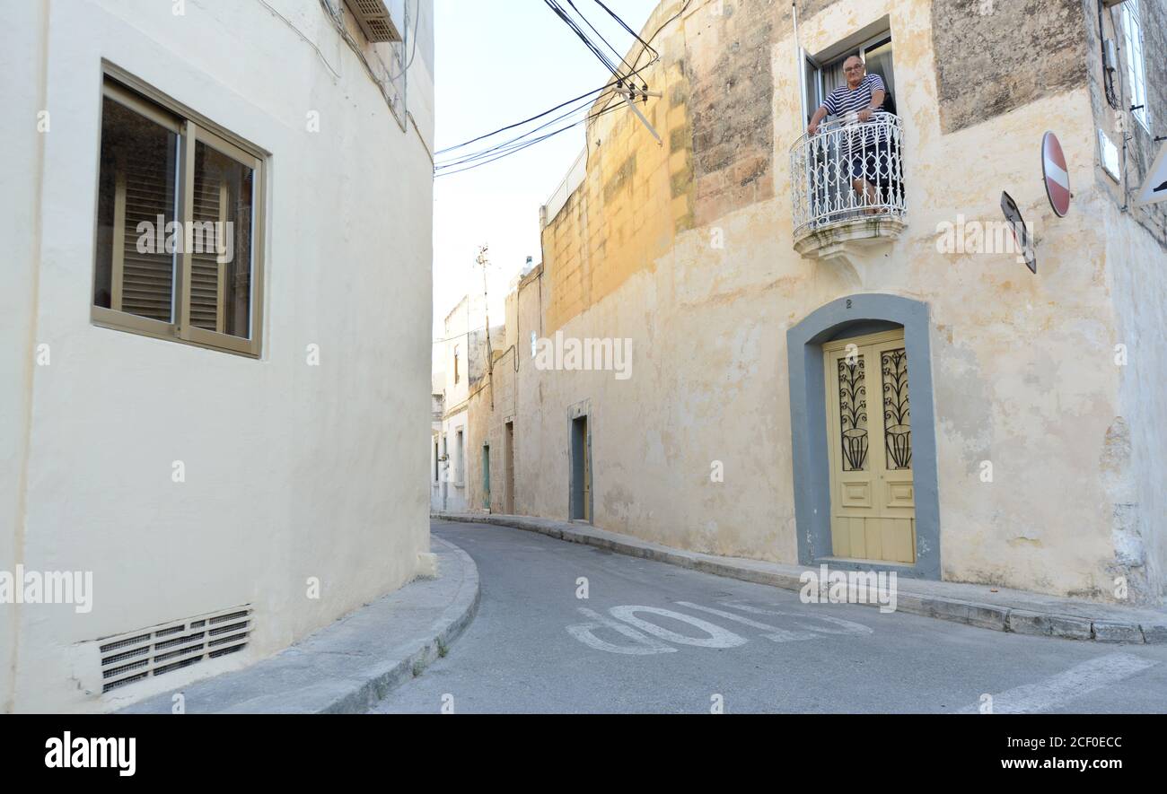 Man in a balcony hi-res stock photography and images - Alamy