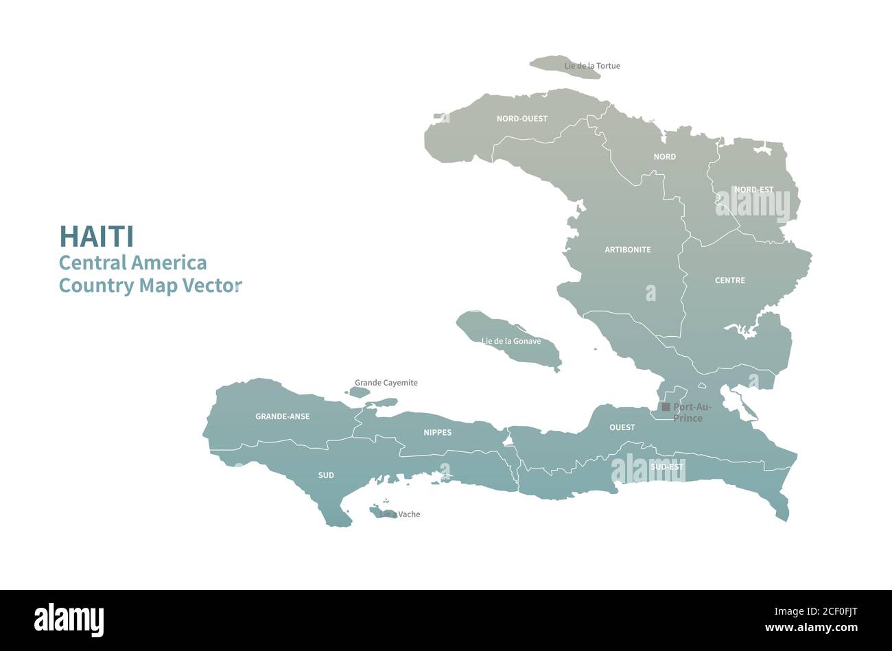 Haiti vector map. Country Map Green Series Stock Vector Image & Art - Alamy