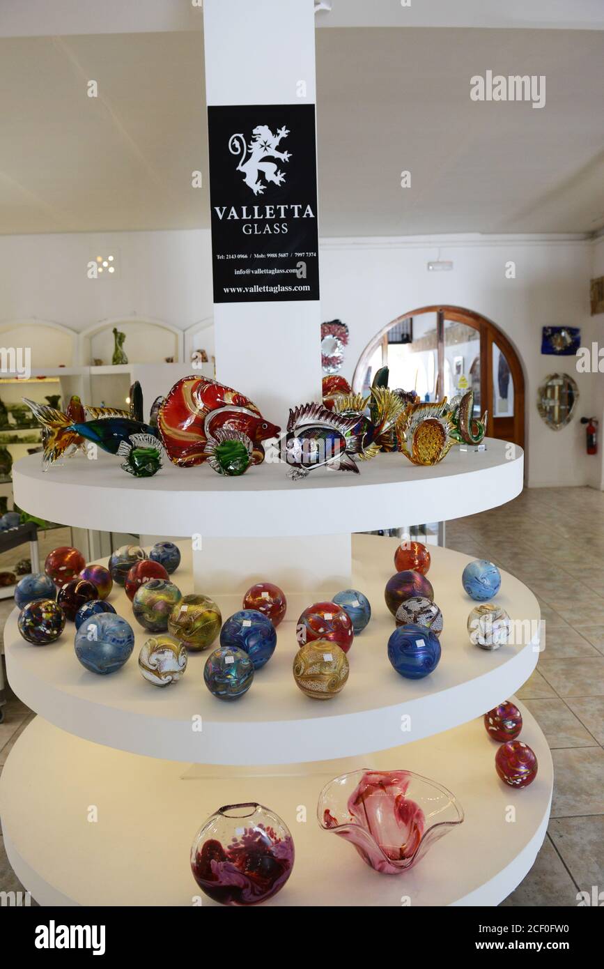 Valletta glass hi-res stock photography and images - Alamy