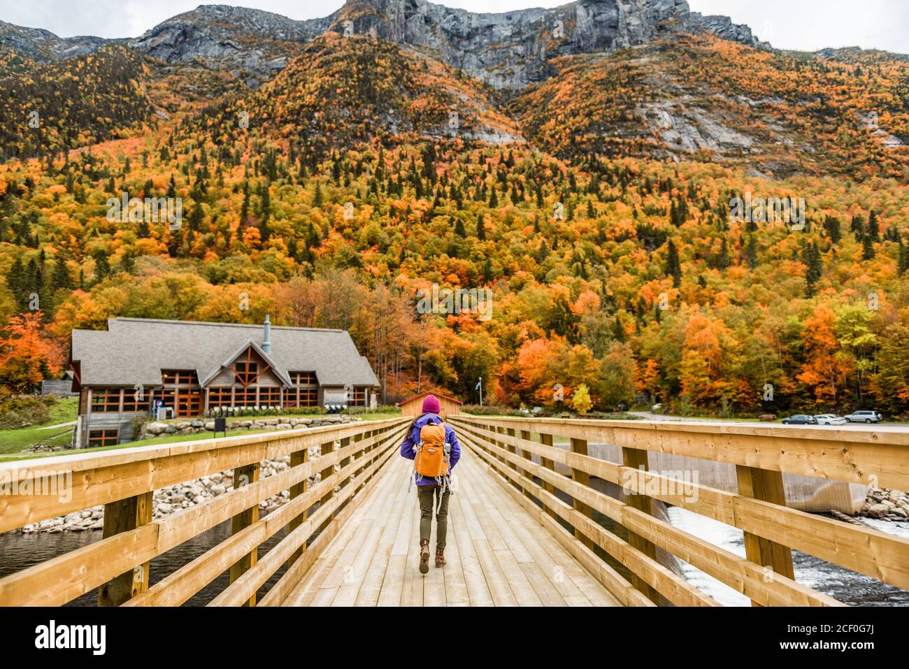 Quebec autumn laurentian mountains hi-res stock photography and images ...