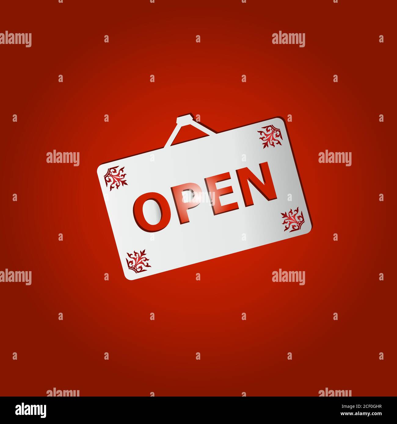 Fretwork door Stock Vector Images - Alamy