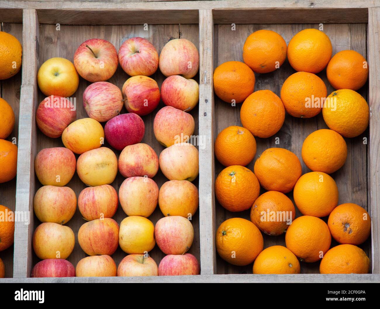 apples and oranges as fruit composition. fruit health food Stock Photo ...