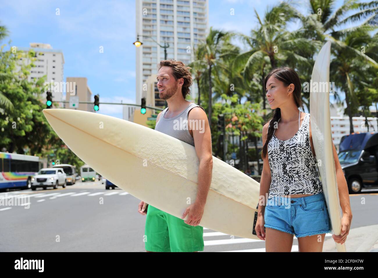 Honolulu lifestyle hi-res stock photography and images - Alamy